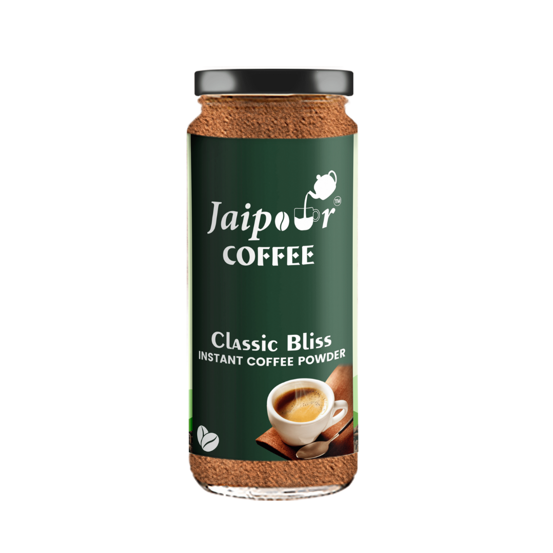 Jaipour Coffee Classic Instant Coffee Powder | 75gm Jar